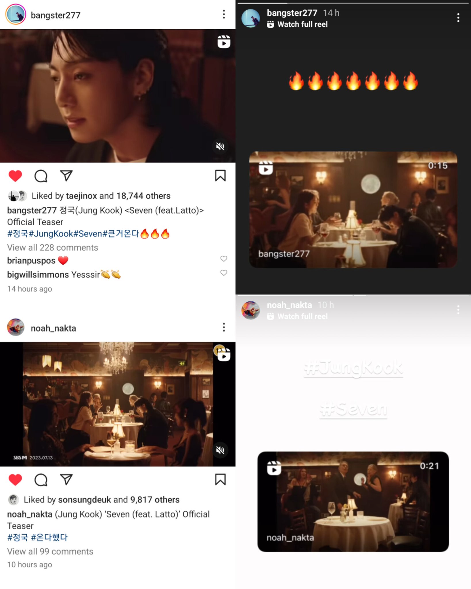 Jungkook SNS on Twitter: "Bighit Music Performance Director (@/bangster277) and Bighit ...