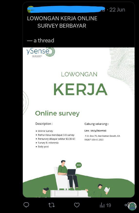 Tanyarl ㅡ 🚫 Rep OOT/AFF/JUALAN on Twitter: "Tanyarl sender doang apa kalian jga Tau klo dia ...