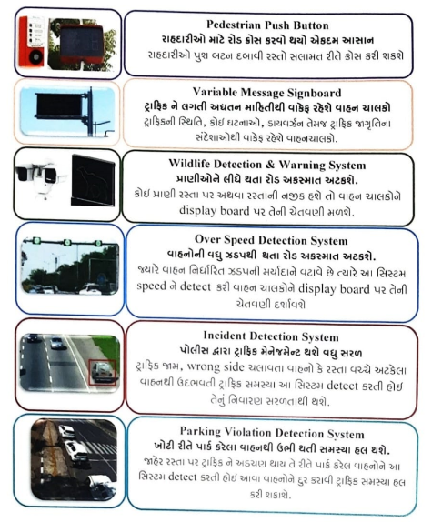 Now push a button and cross the road safely as pedestrian on 11 km road ...