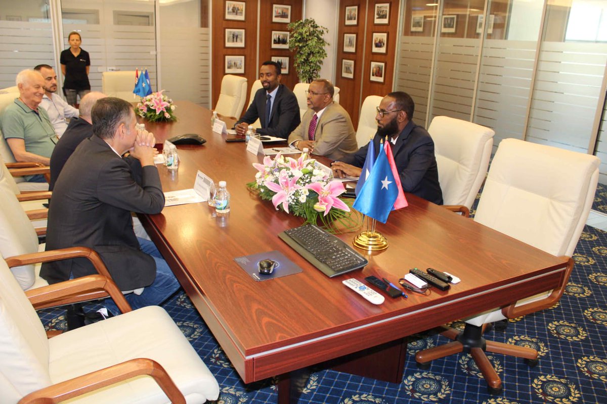 The President Somali Chamber of Commerce, Mohamud Gabeyre, visited # ...
