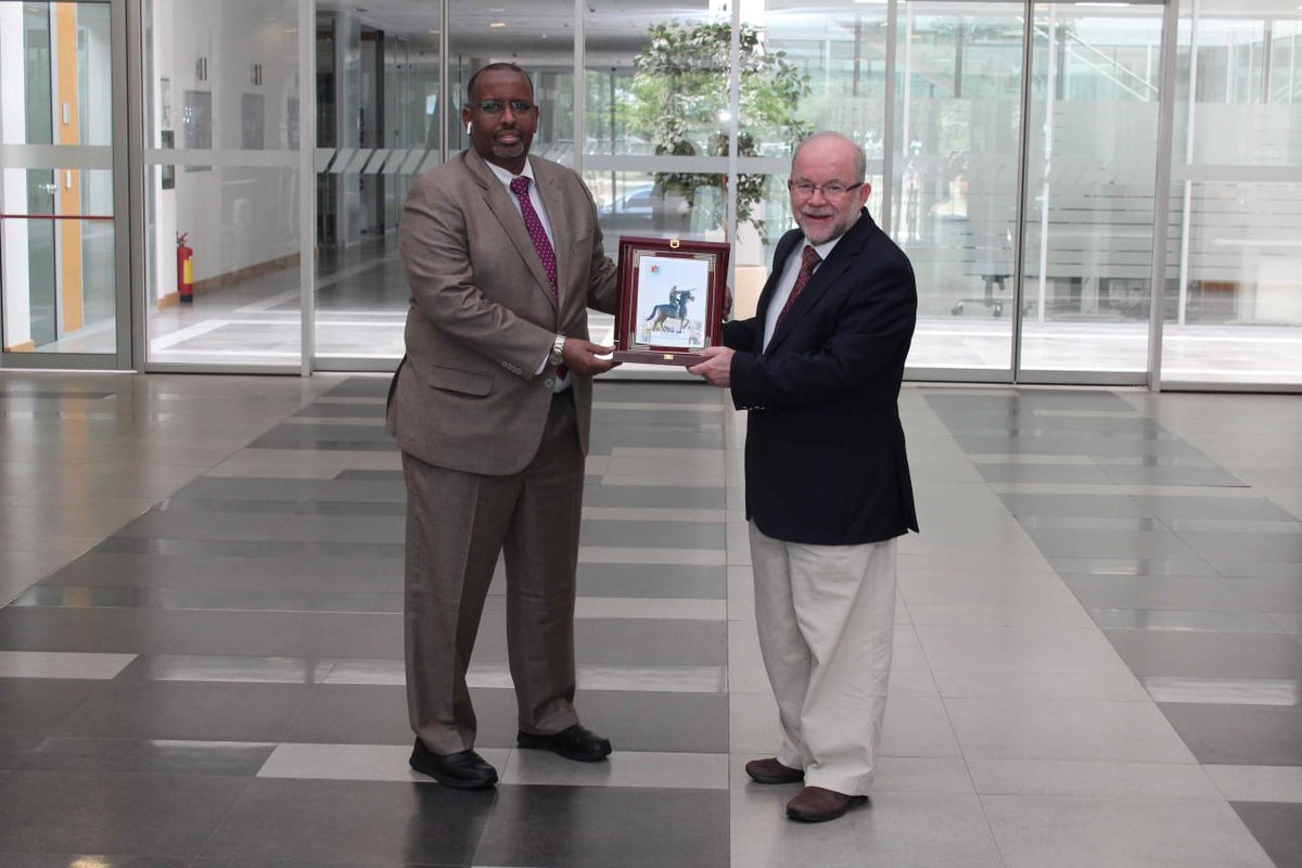 The President Somali Chamber of Commerce, Mohamud Gabeyre, visited # ...