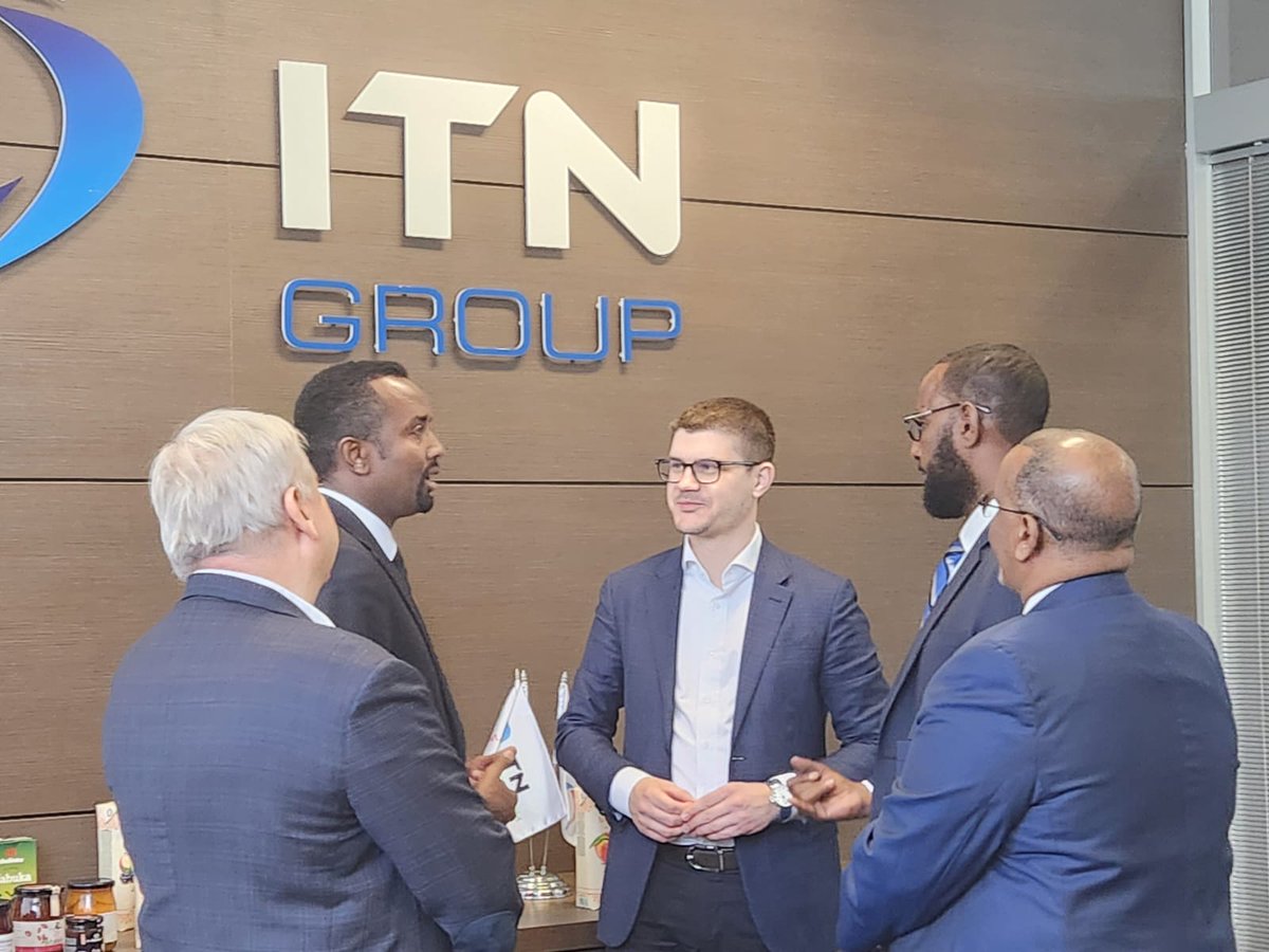 The President Somali Chamber of Commerce, Mohamud Gabeyre, visited # ...