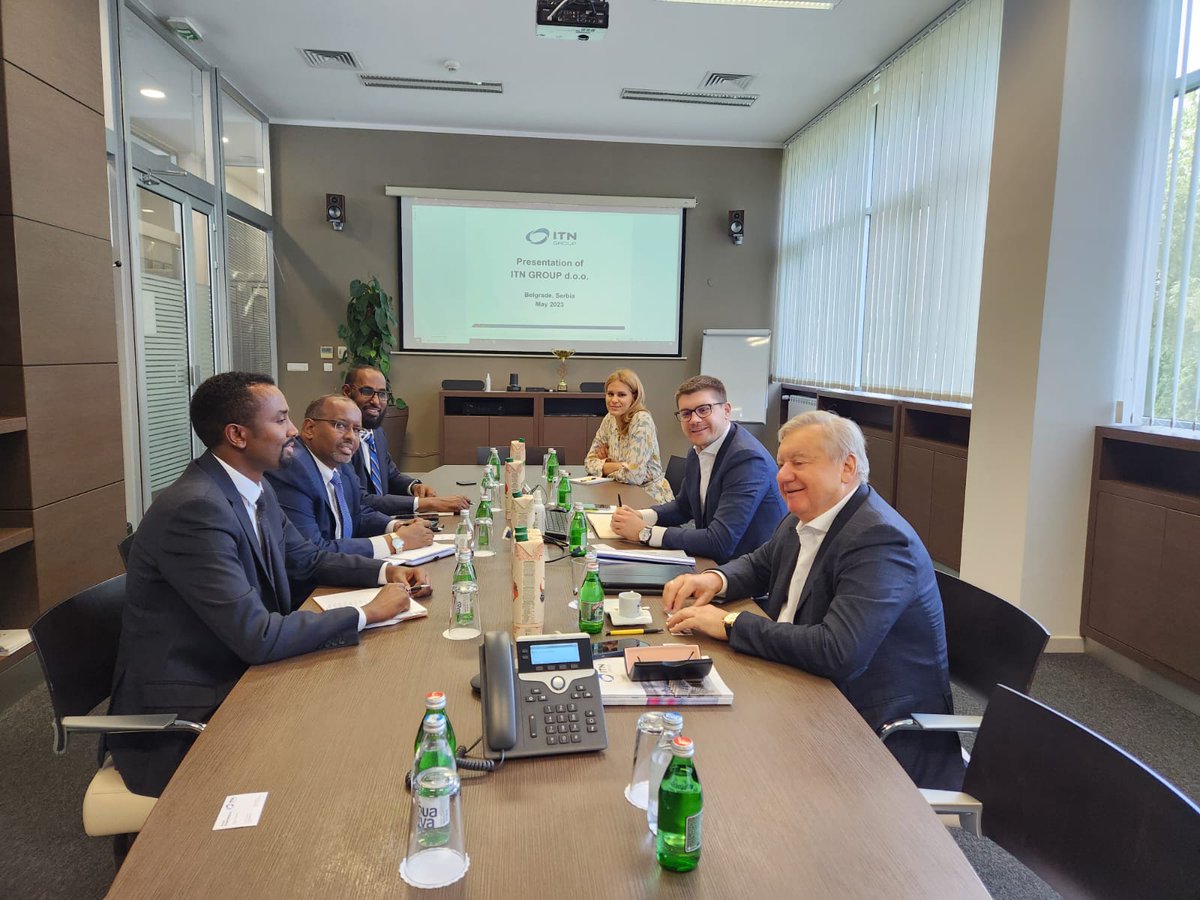 The President Somali Chamber of Commerce, Mohamud Gabeyre, visited # ...