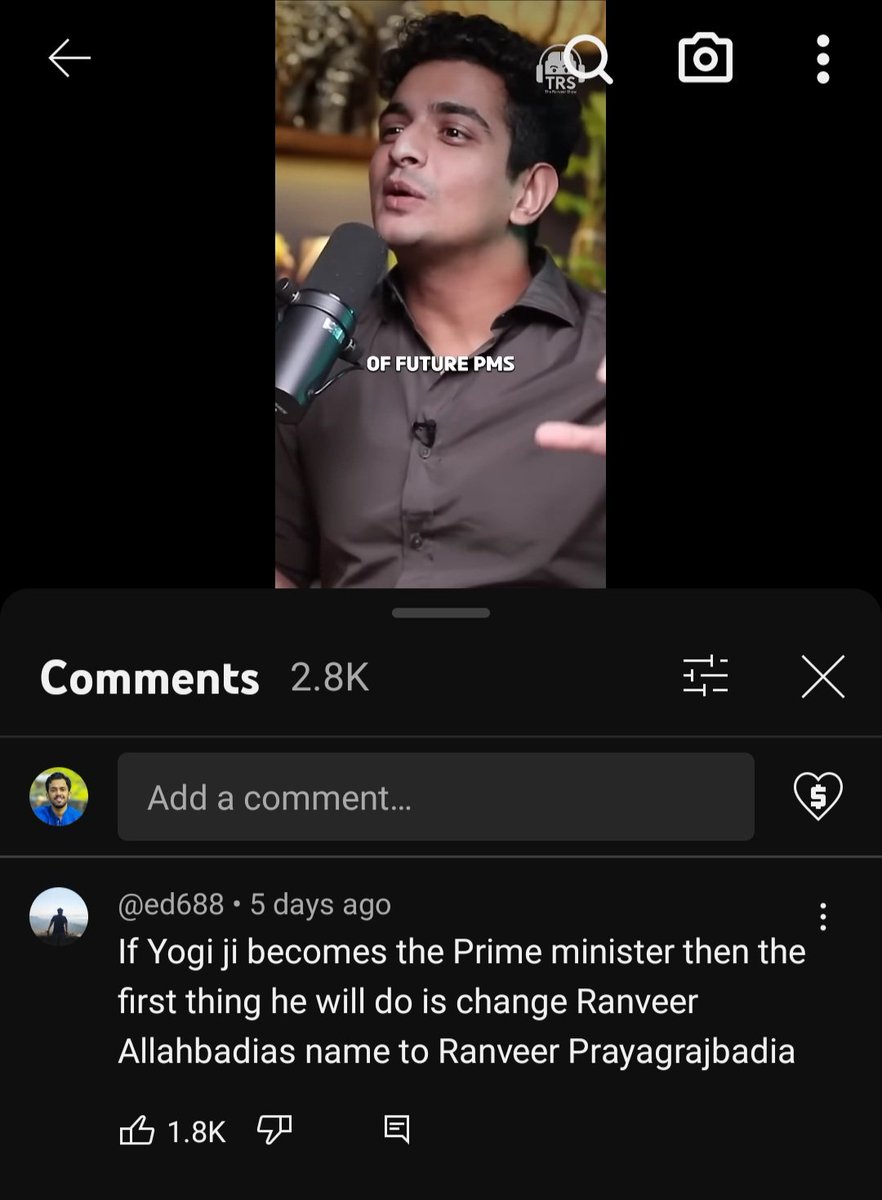 Dr. Devashish Palkar on Twitter: "Couldn't stop laughing. Some YouTube comments are pure gold. 🤣🤣"
