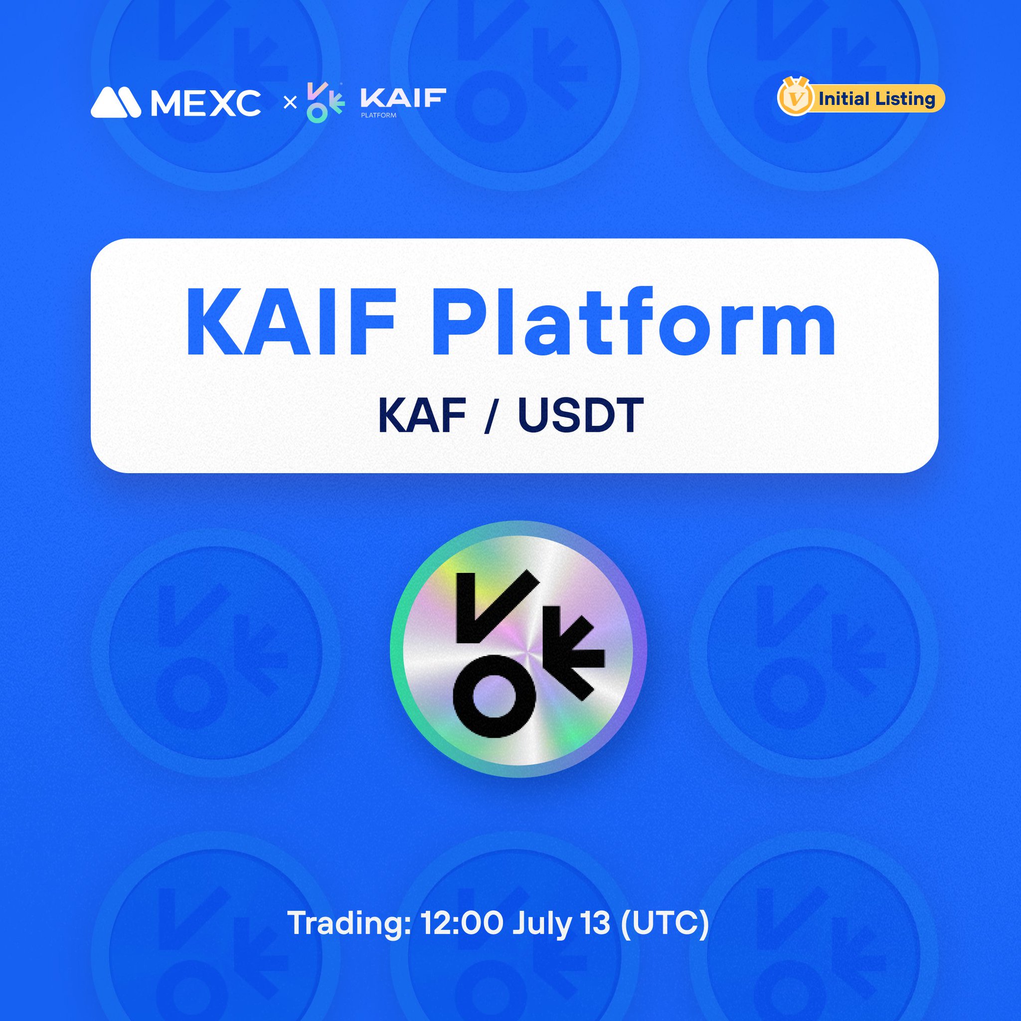 MEXC on Twitter: "Happy to announce that the @KAIF_Platform Kickstarter has concluded and $KAF ...