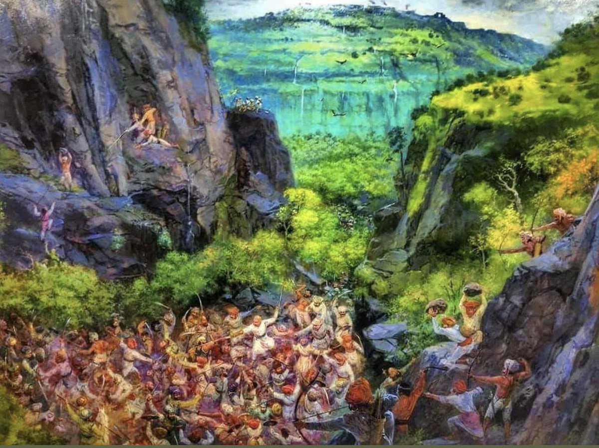 13 July 1660, Ghodkhind-Pavankhind, Kolhapur, Hindavi Swarajya THREAD🧵 ...