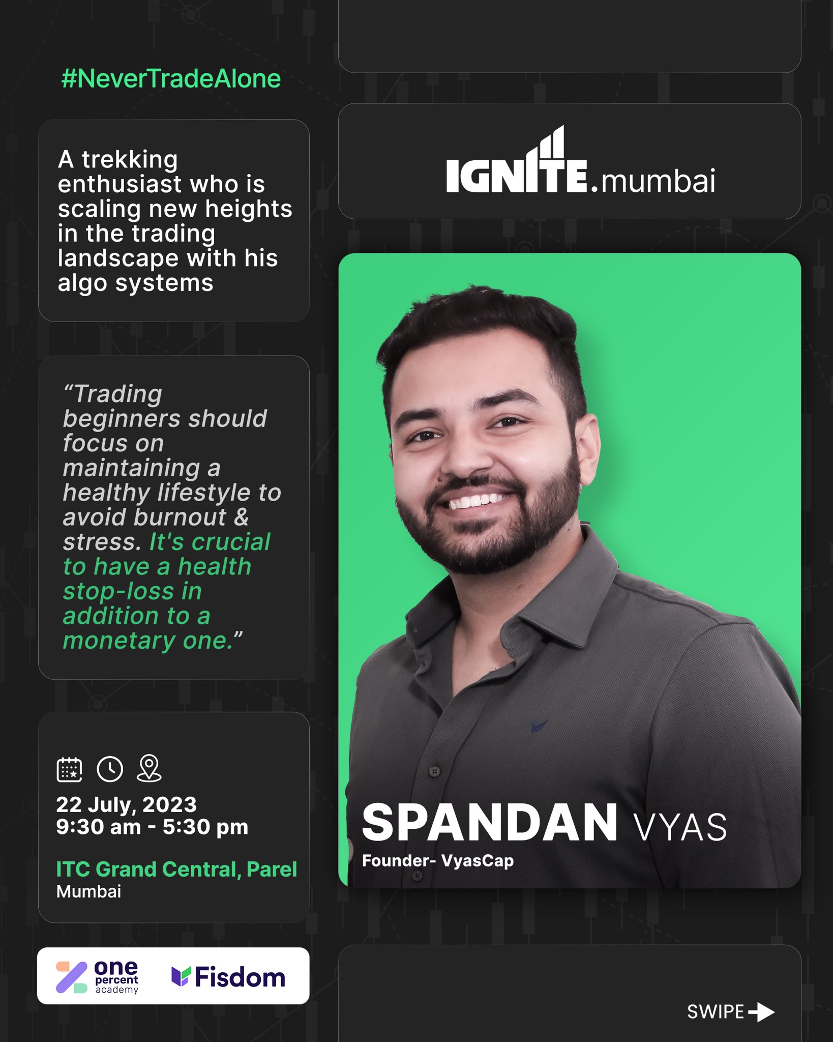 Fisdom on Twitter: "Meet @spandanvyas, the 26-year-old algo trader who emphasises on having a ...