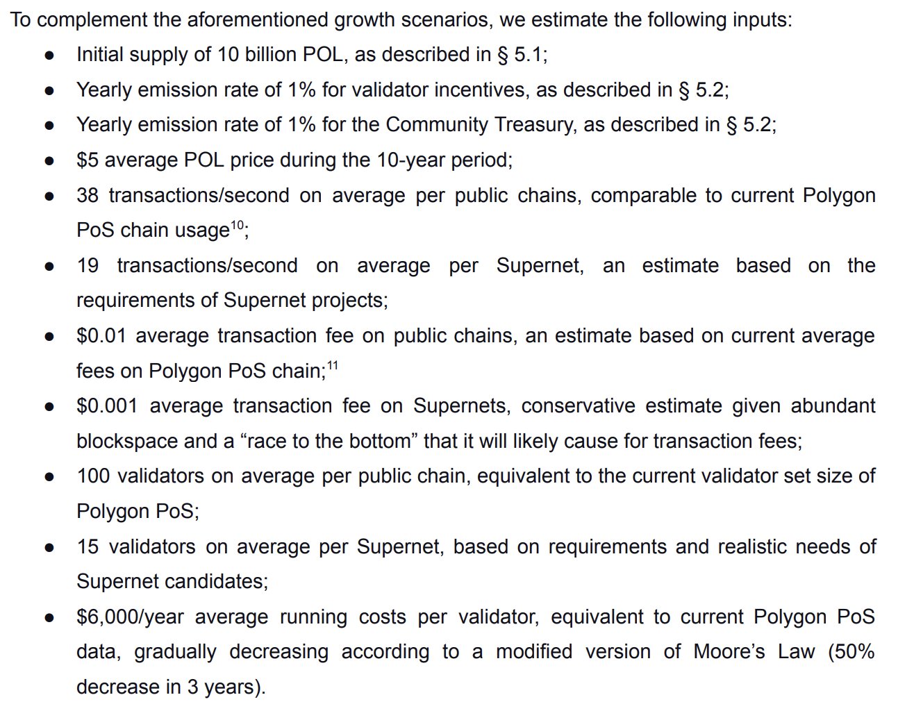 Tom Wan on Twitter: "Some key points in the $POL whitepaper proposal from Polygon 2.0 Tokenomics ...