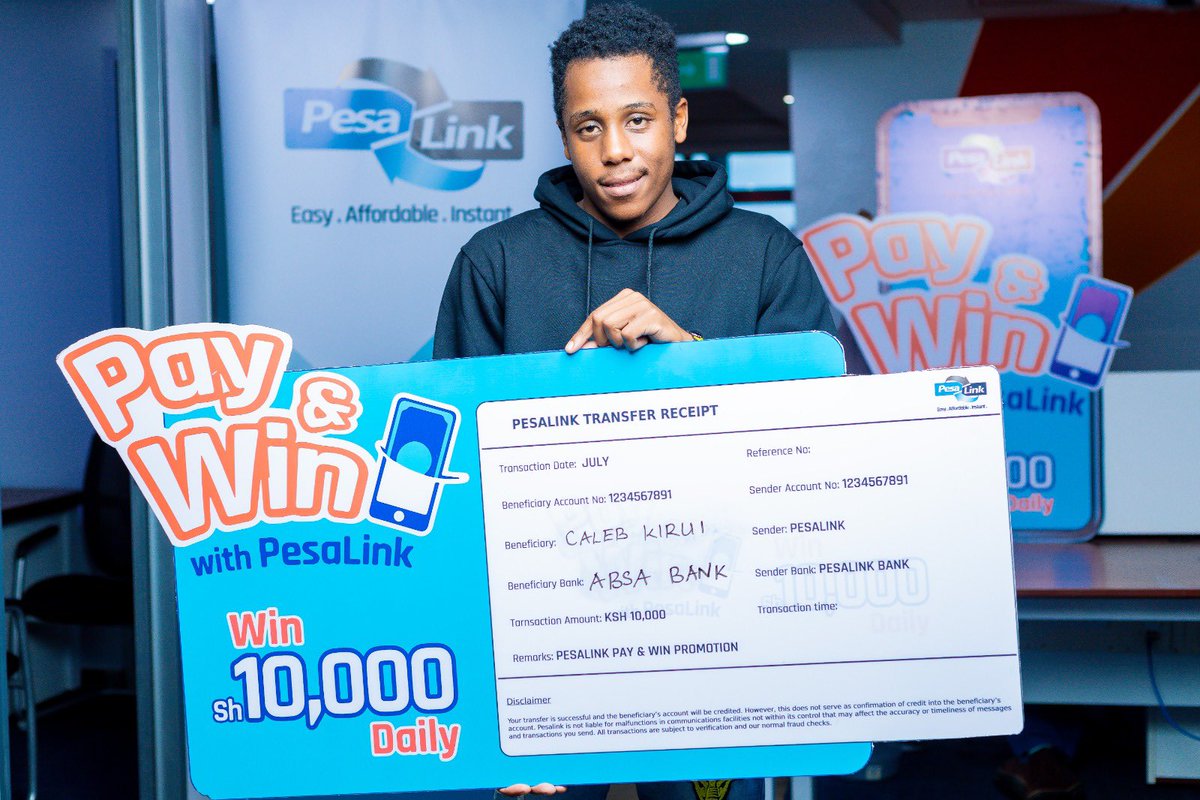 Absa Bank Kenya on Twitter: "Congratulations Caleb Kirui for being the first winner in the Absa ...