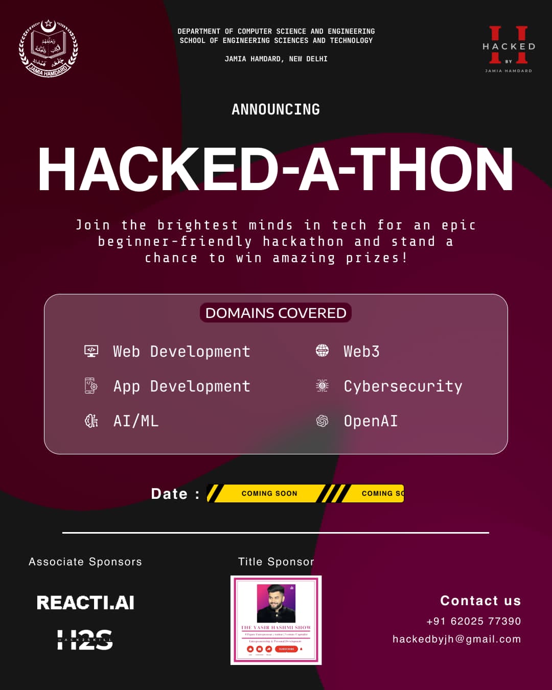 Hamza Ansari On Twitter Hey Everyone 🎉 Get Ready To Unleash Your Coding Prowess And Join Us 9118