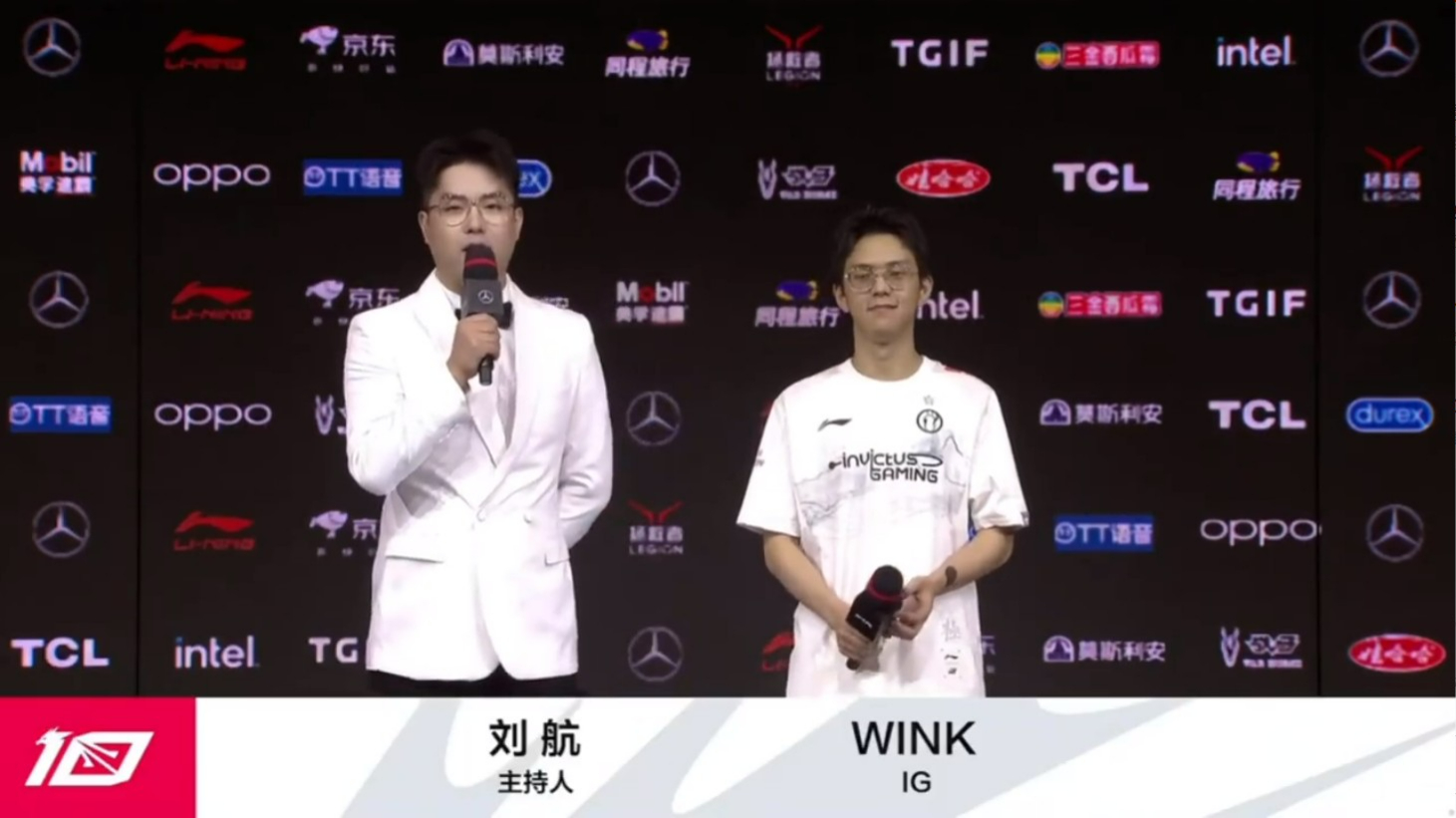 LPL Fanclub on Twitter: "Wink at the post-match interview after beating WBG: "We are performing ...
