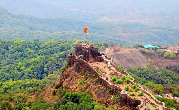 10 of the most amazing Fort Treks in Maharashtra, India 1. Rajgad Fort ...