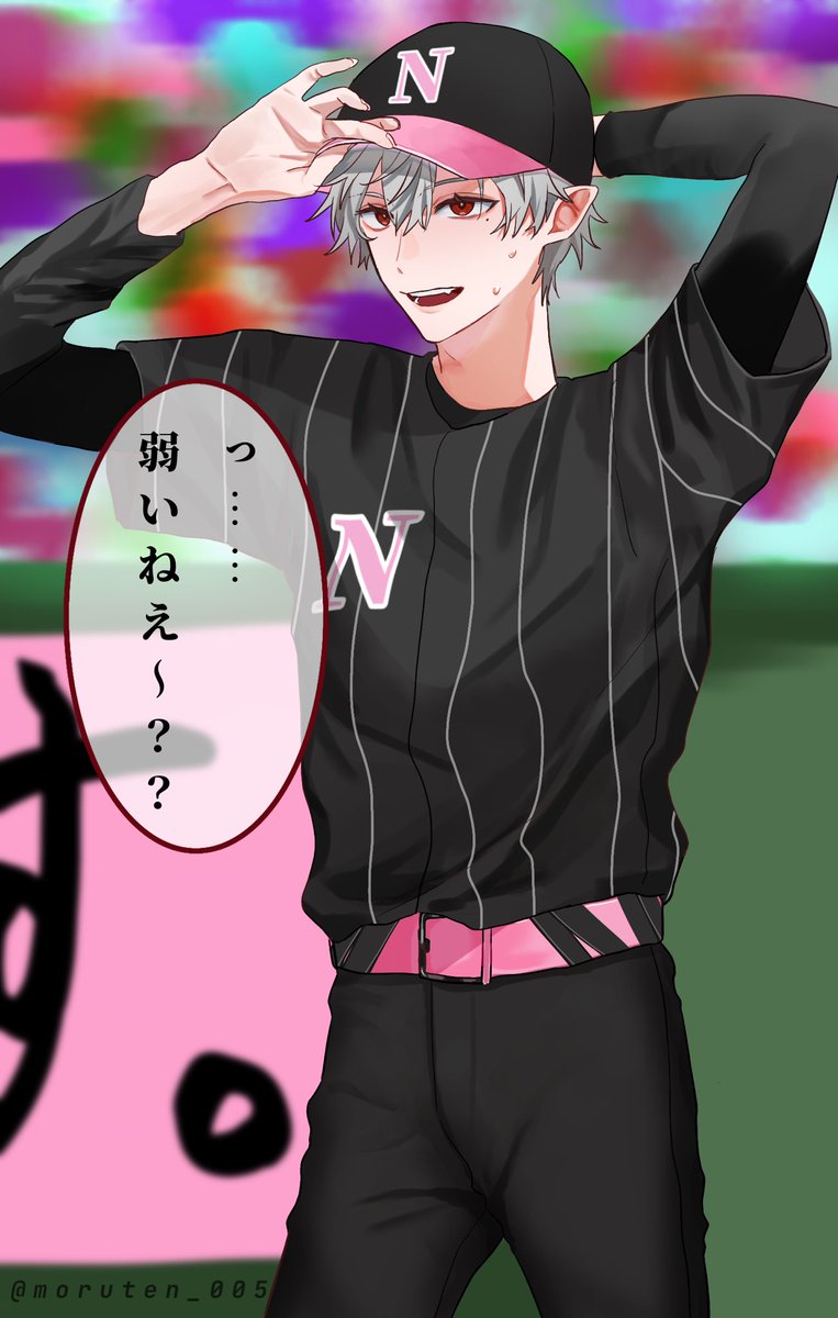 かな絵 #KuzuArt #絵ガク #金剛力也像 1いいねで1cm近づき1RTで1cm空間が狭くなる~咎人ノワール編」もるてんの漫画