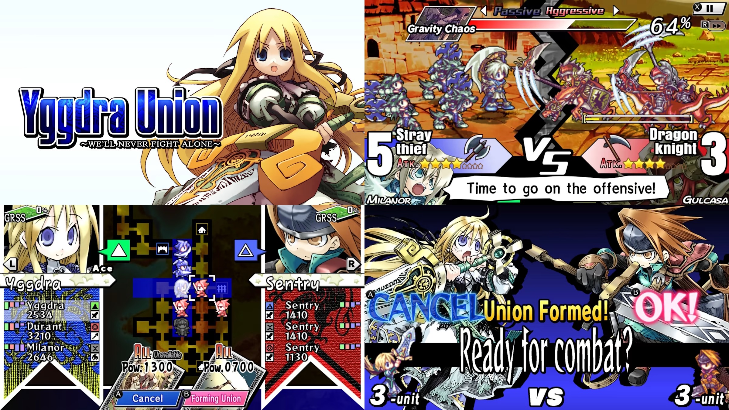 Stealth on Twitter: "Sting announced that Yggdra Union - We'll Never Fight Alone, the GBA RPG ...