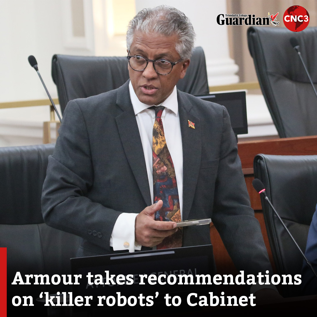 CNC3TV on Twitter: "The Attorney General will attempt to reduce the threats of lethal autonomous ...