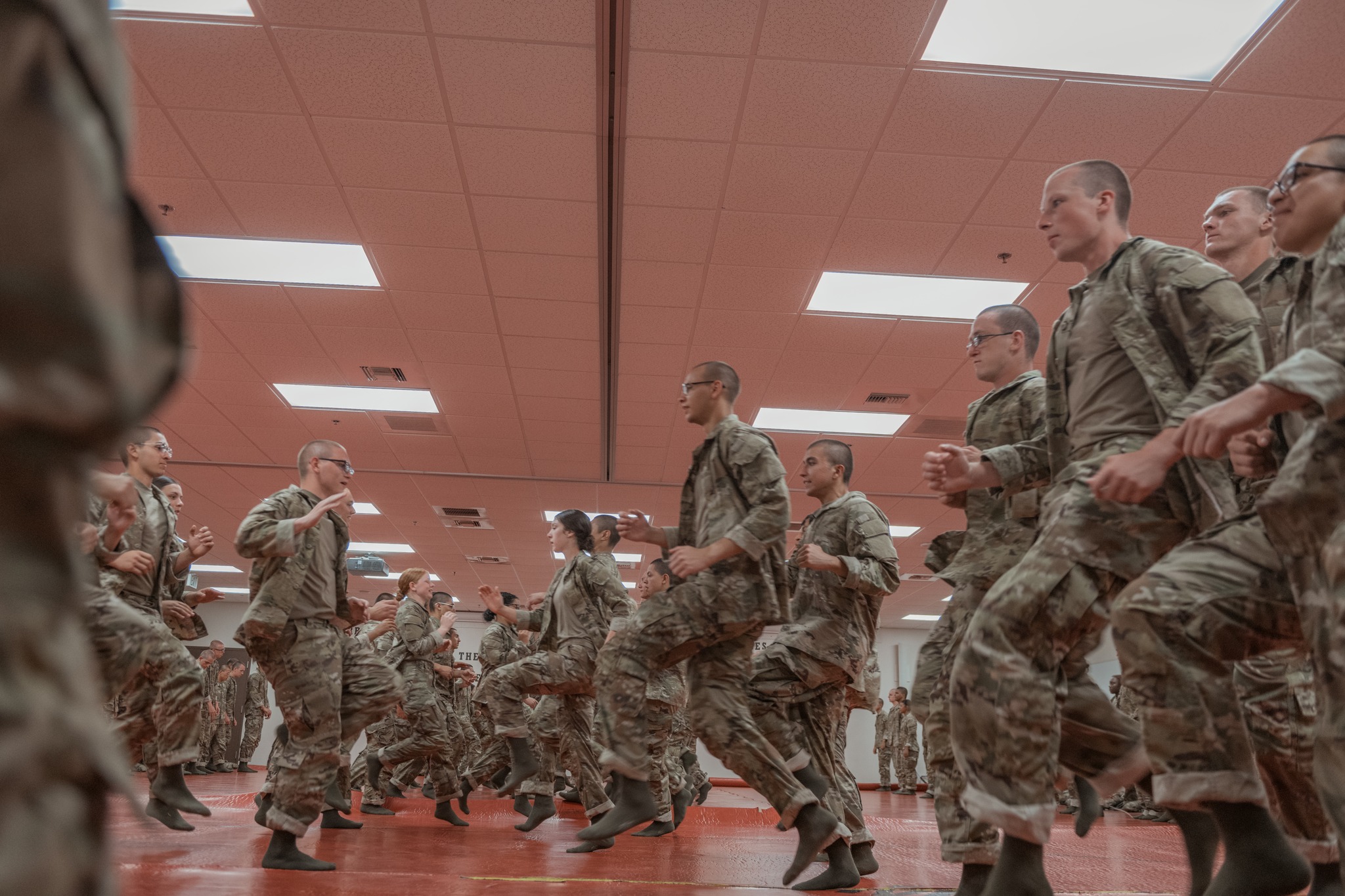 U.S. Army TRADOC on Twitter: "Unleashing the warrior within!🥋💪 Trainees with F Battery @1_31FA ...