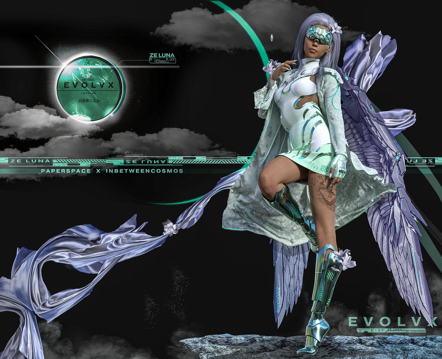 _paperspace on Twitter: ":: N E W D R O P :: :: Lilac Evolution :: A collab with the talented ...