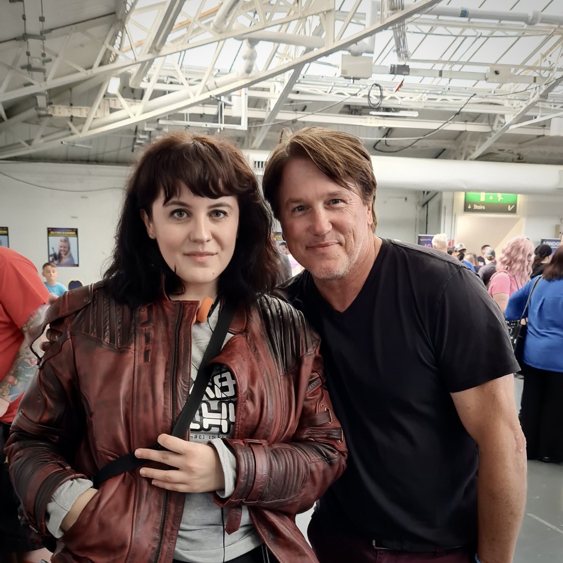 Lochlyn Munro And Wife