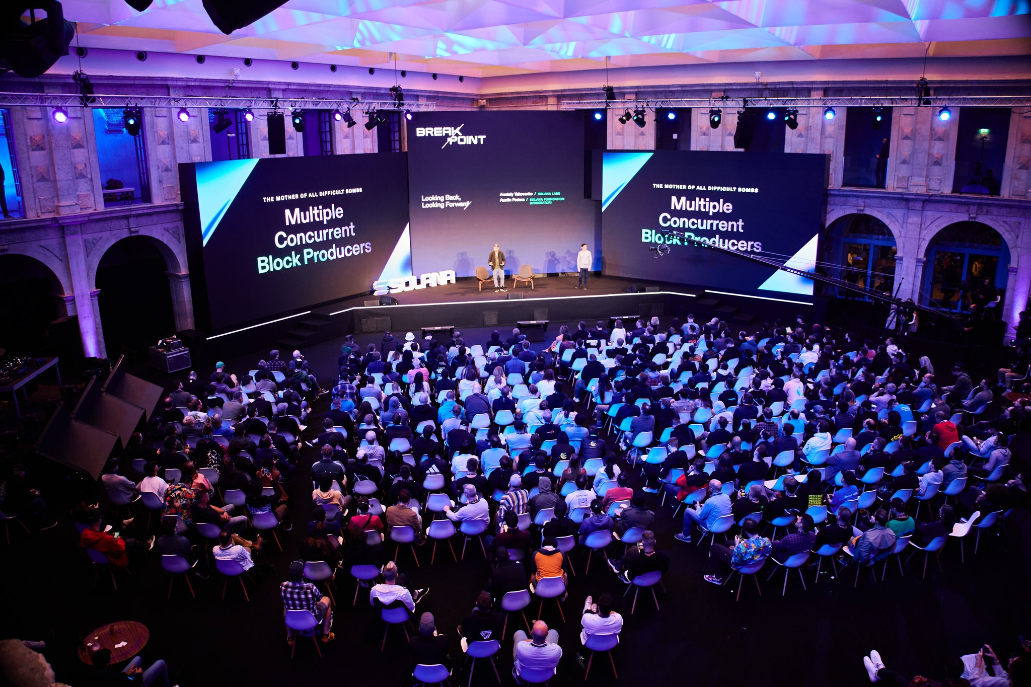 Solana Breakpoint ☀️ AMSTERDAM Oct. 30-Nov.3 on Twitter: "Breakpoint is ...