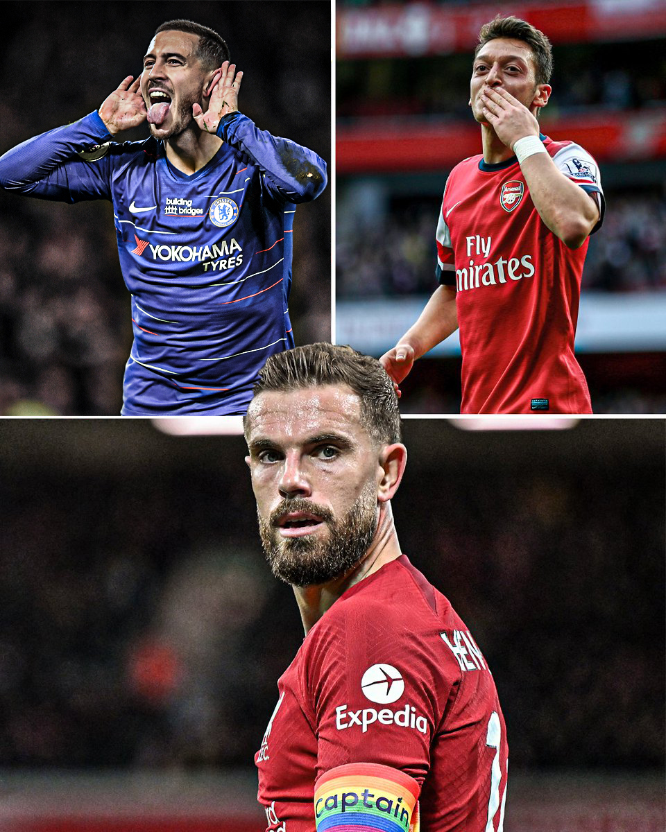 Jordan Henderson has as many Premier League assists as Eden Hazard and ...