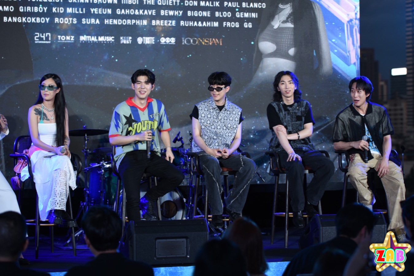 Starzab on Twitter: "งานแถลงข่าว "PANDORA FESTIVAL 2023” #PANDORA_KHIPHOP2023 #247ENT #GAHO # ...