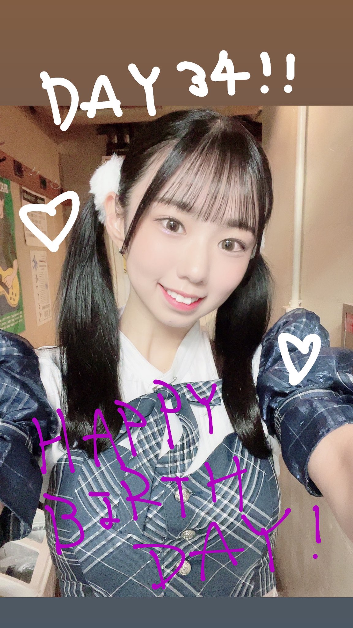 穂花花帆 ⃘KRD8 ⃘ 8月11日ワンマン！ on Twitter: "#はなちゃんの100日ちゃれんじ 34日目 本日の姫の動画です💜👑*ﾟ まいまいさんお誕生日おめでとうございます ...