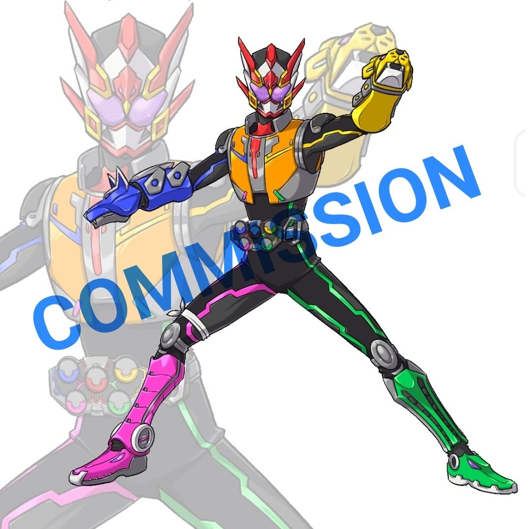「Kamen Rider Sentai Comms for @Sentai_VT」|TO ZEのイラスト