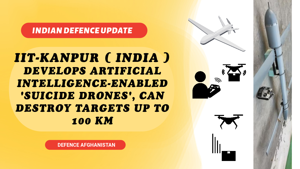 Defence Afghanistan on Twitter: "IIT-KANPUR DEVELOPS ARTIFICIAL INTELLIGENCE-ENABLED 'SUICIDE ...