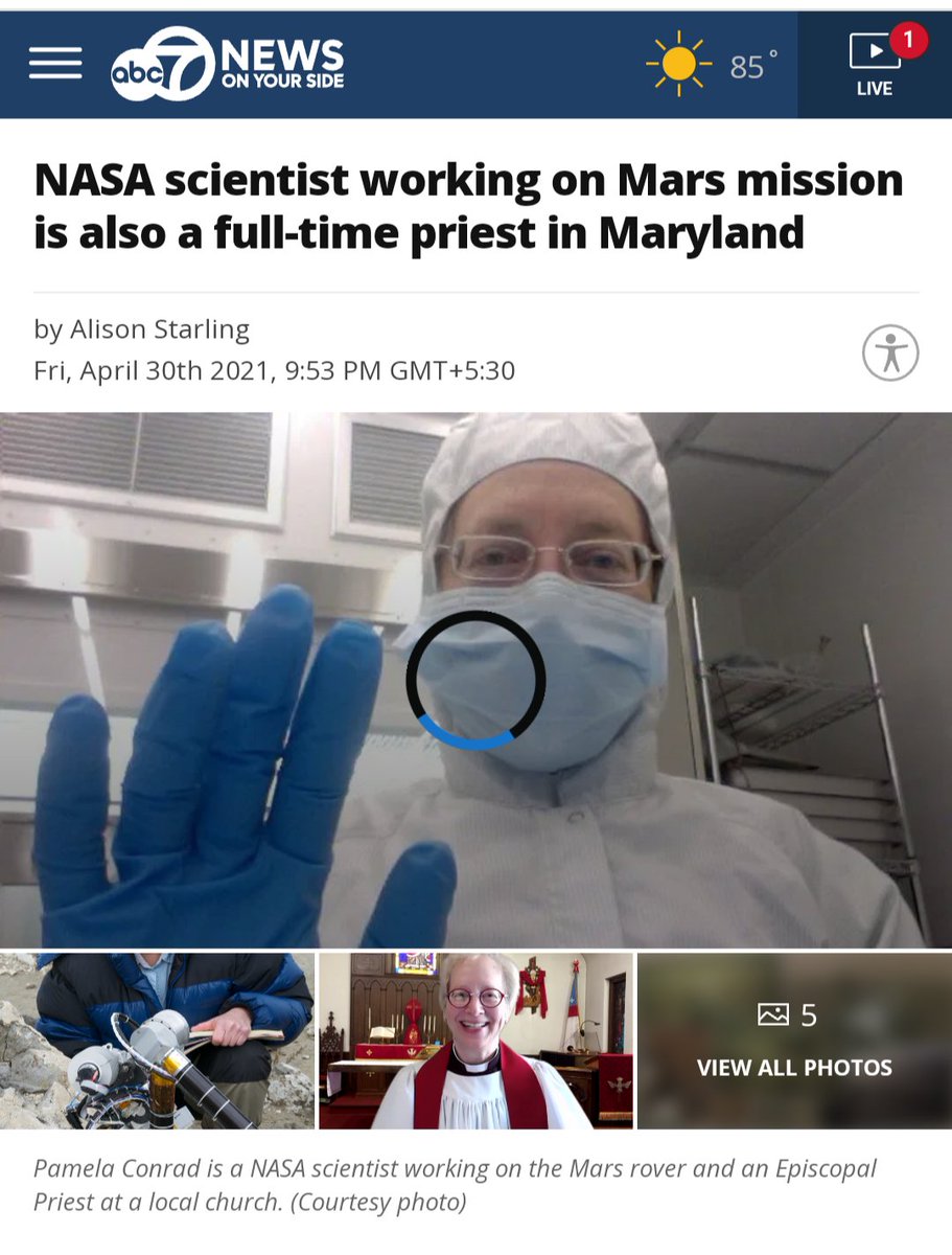 Nasa Scientist Working