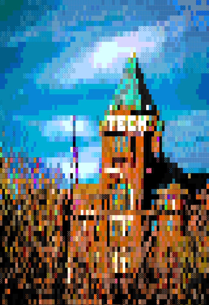 Georgia Tech Alumni on Twitter: "Tech Tower in classic 8-bit style"