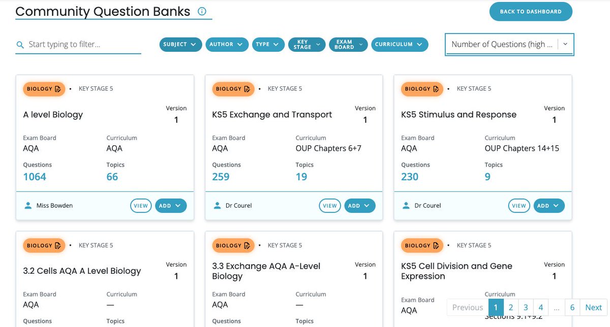 Carousel on Twitter: "RT @Carousel_Learn: There are over 50 relevant Question Banks in the ...