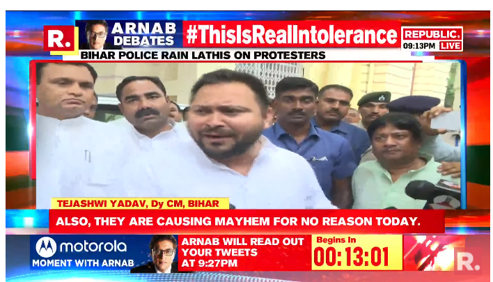 Republic on Twitter: "A BJP leader in Bihar died while taking part in a Vidhan Sabha march ...