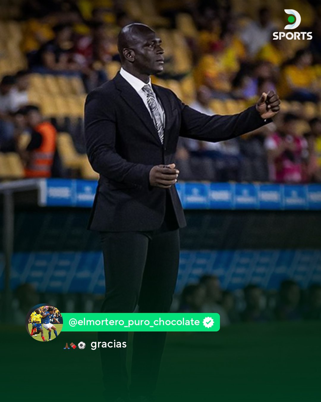 DSPORTS Ecuador on Twitter: "⚽ ¡AGRADECIDO! Con un "gracias" en sus redes sociales, Segundo ...