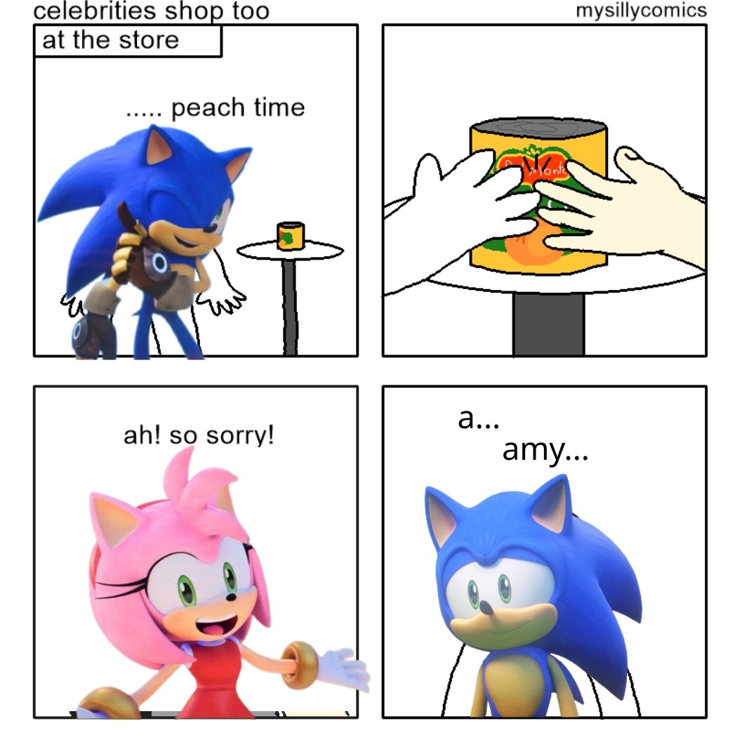 Funny Sonic And Amy Memes