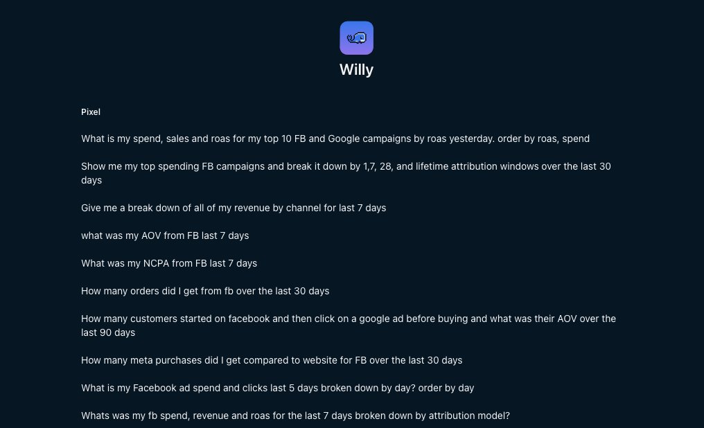 Triple Whale 🐳 on Twitter: "2. Willy Verified Questions Verified Questions serve as a gateway to ...