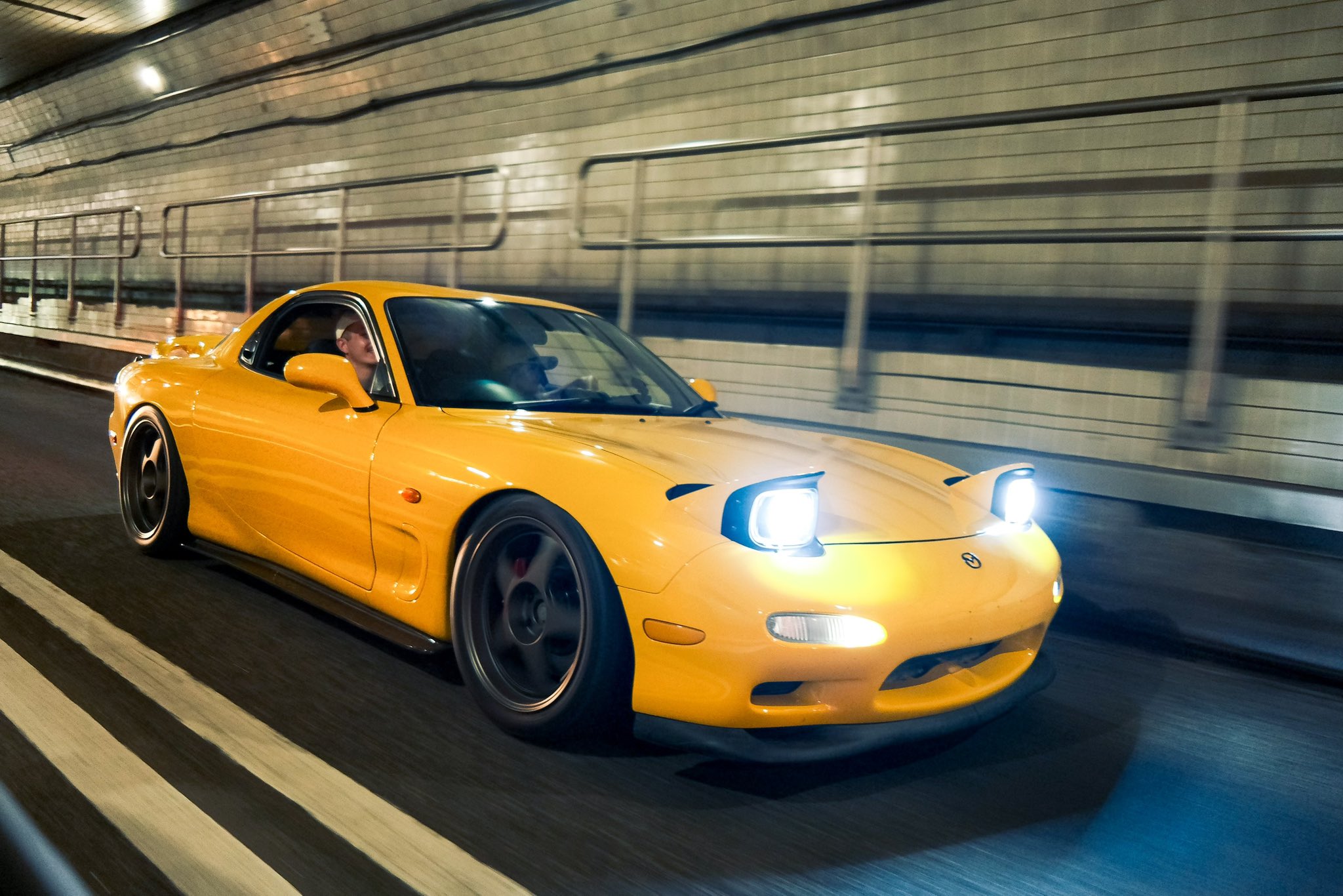 adam lz on Twitter: "Spoiler alert: I’m giving away my Sunburst Yellow RX7 🥺 It launches at 3PM ...