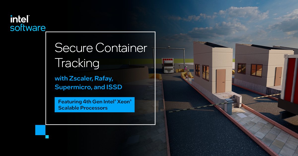 Intel Software on Twitter: "Secured #AI is assisting in the transformation of the shipping ...