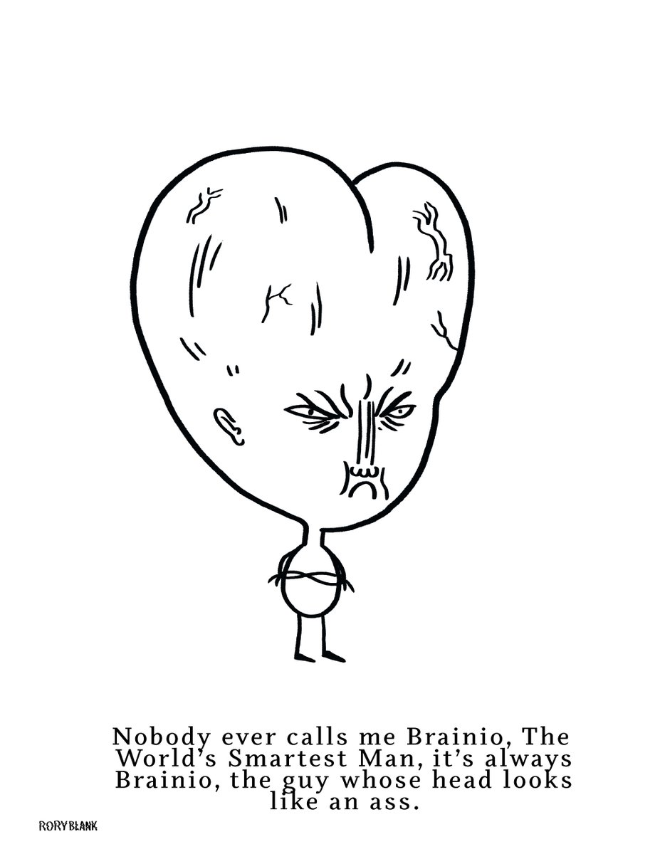 「slightly poisonous gas」Rory Blankの漫画