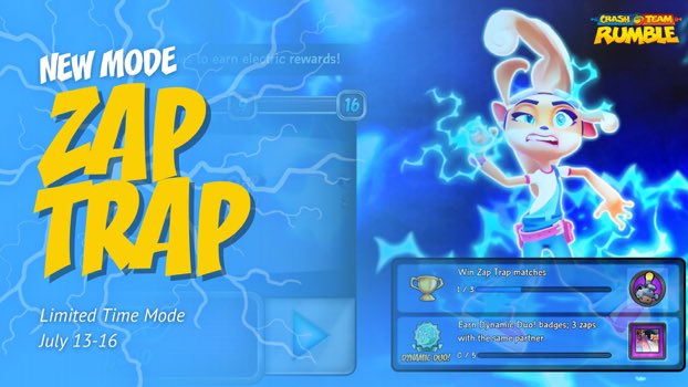 𝐹𝐴𝐼𝑆𝐴𝐿 🇵🇱 on Twitter: "What’s your opinion on Zap Trap? ⚡️ #CrashTeamRumble #CrashBandicoot ...