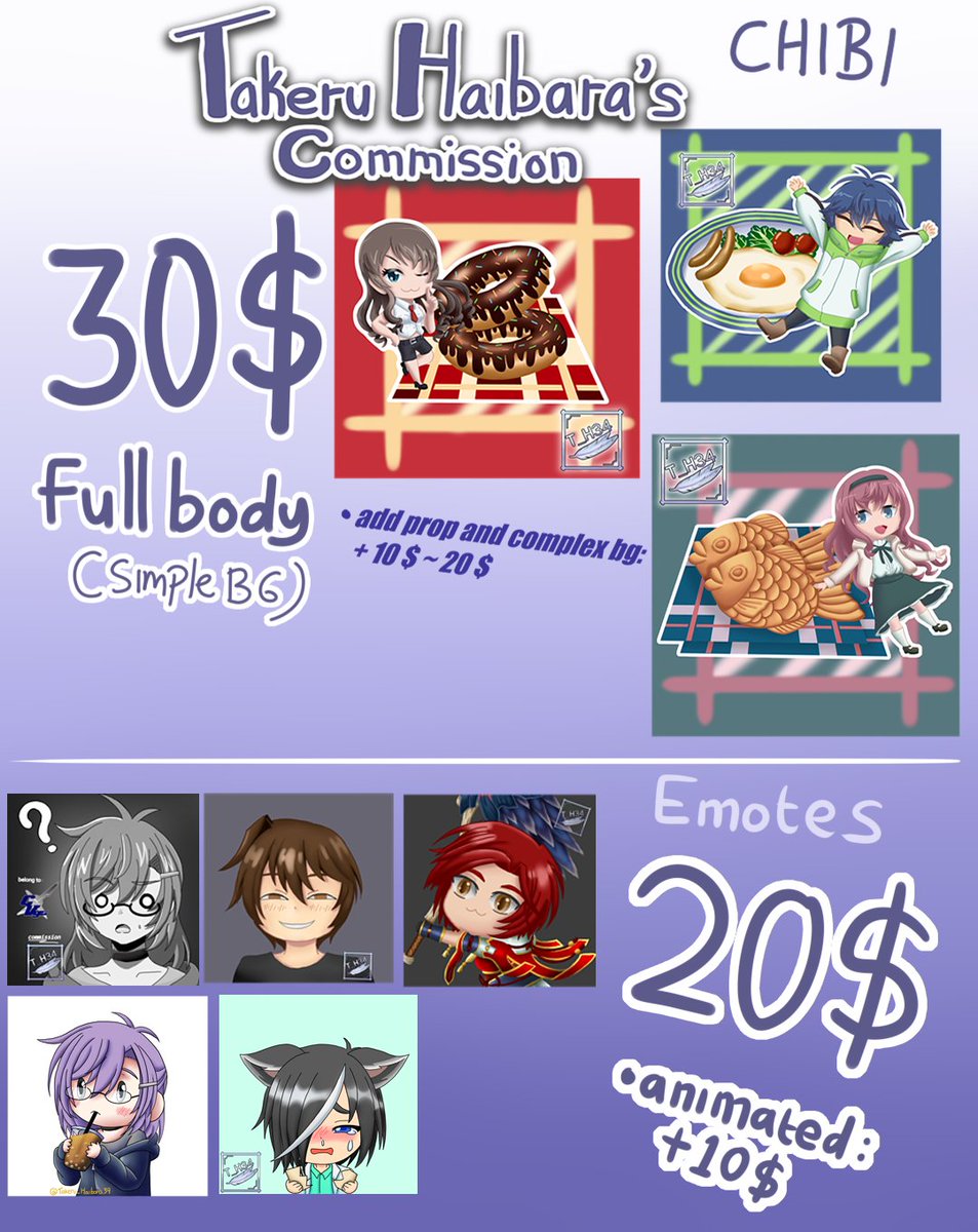 Takeru_Haibara34 on Twitter: "Hey guys im opening up some commission feel free to ask me if you ...