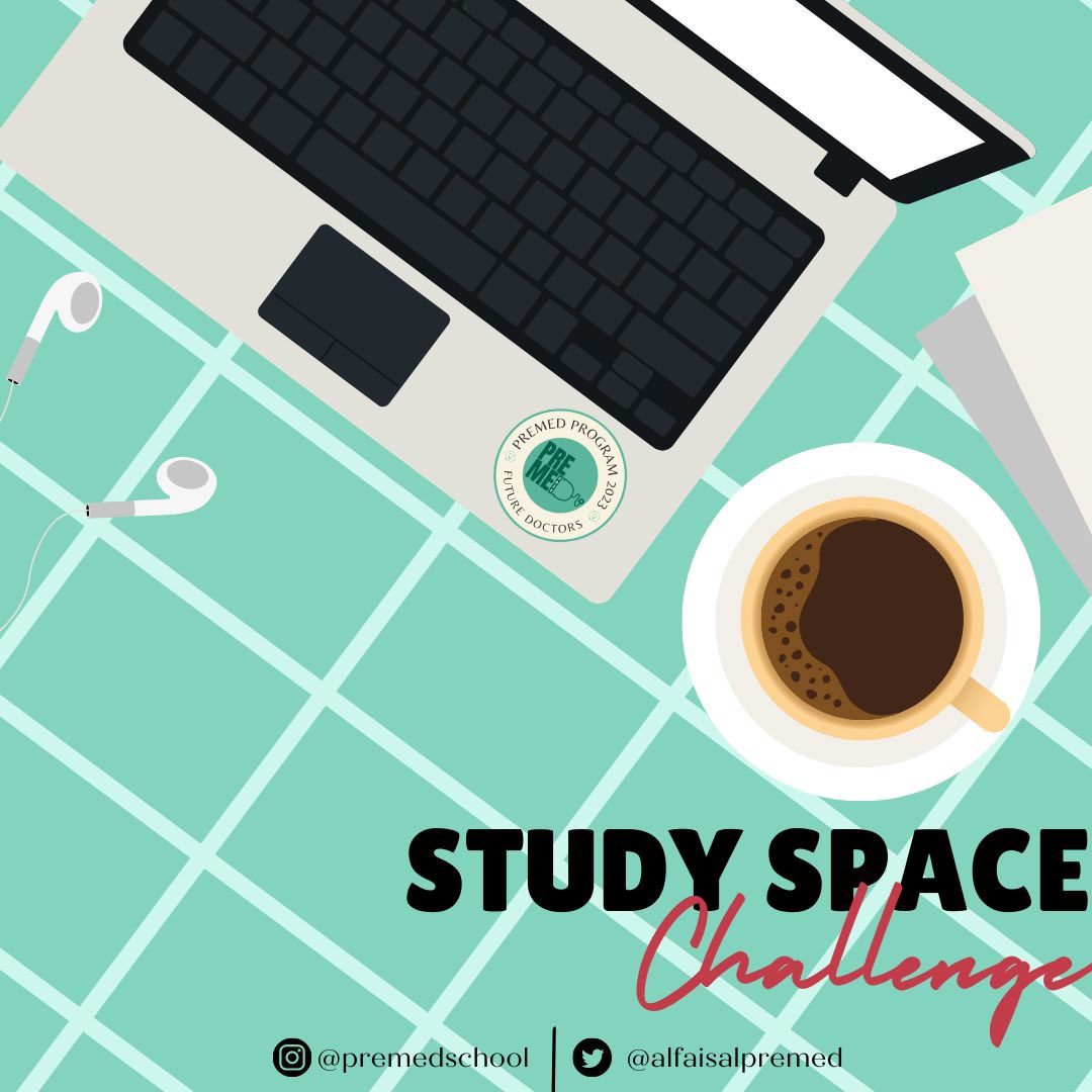 PreMed on Twitter: "IT'S COMPETITION TIME! Show us your study space and get a chance to win a ...
