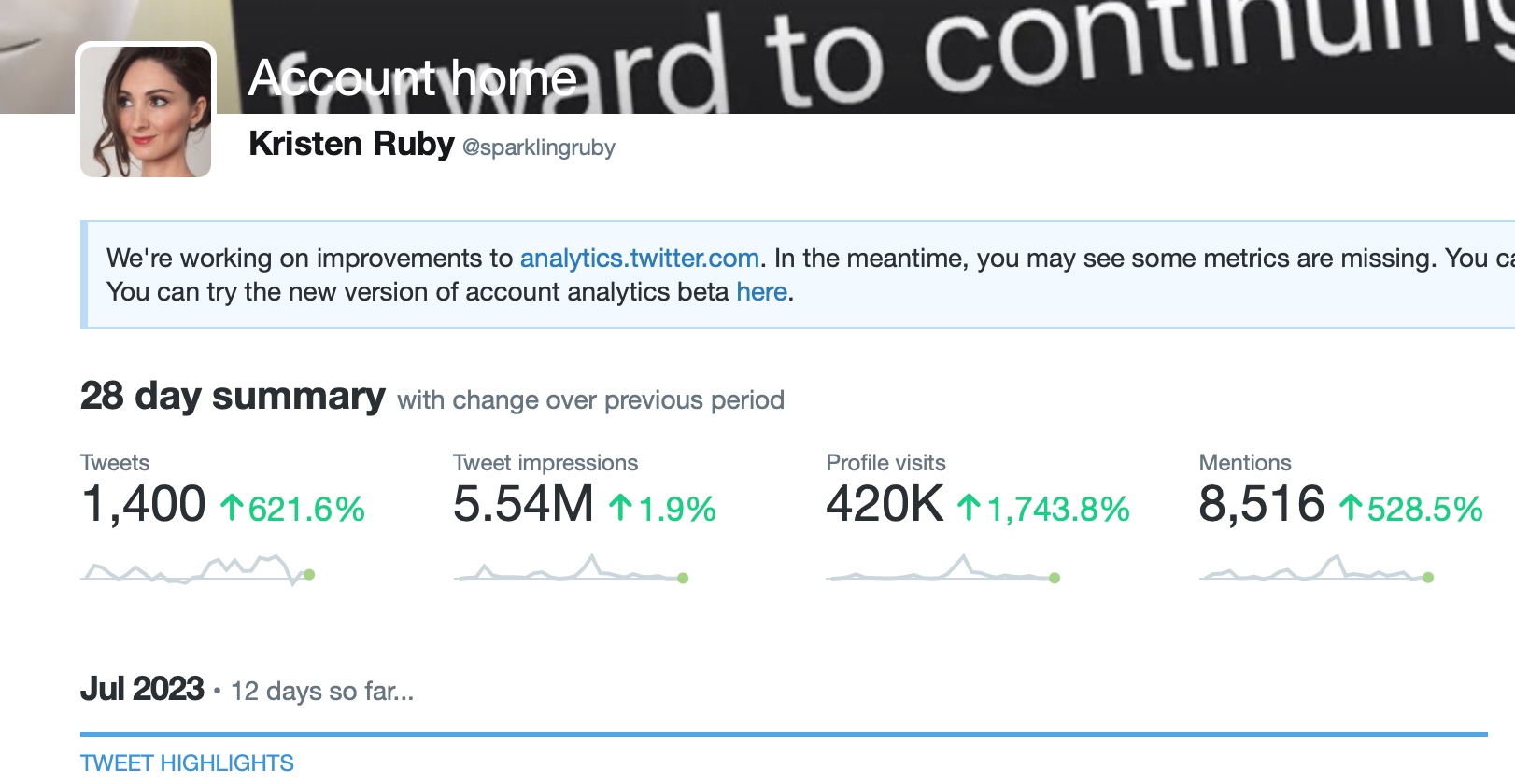 Kristen Ruby on Twitter: "@liuyuxxd There is no ability to apply for the Twitter ad revenue ...