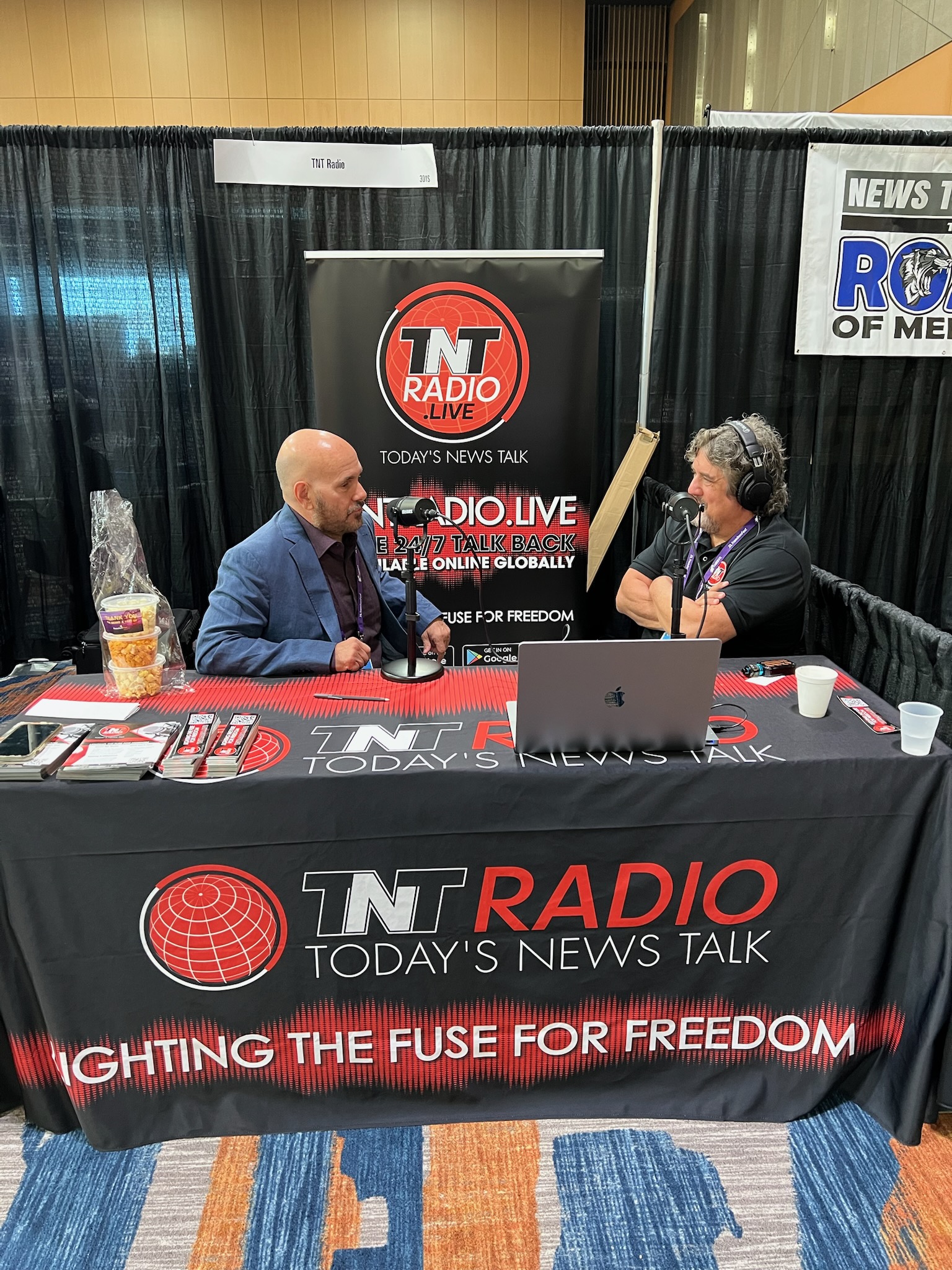 TNT Radio on Twitter: "TNT Radio's Scott Wheeler and Steve Hook broadcasting live from ...