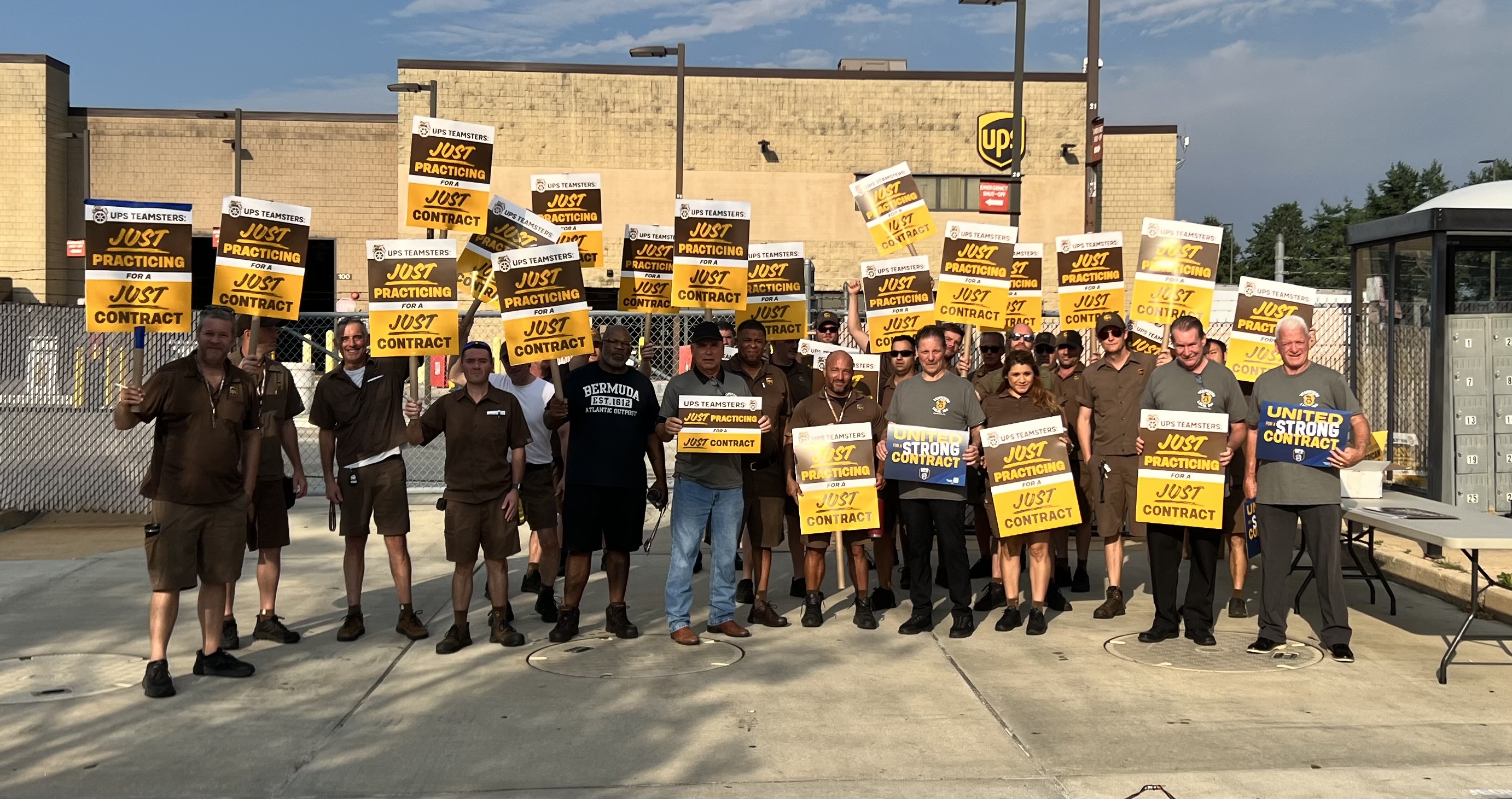 Teamsters on Twitter: "With General President Sean M. O’Brien on a boisterous practice picket ...