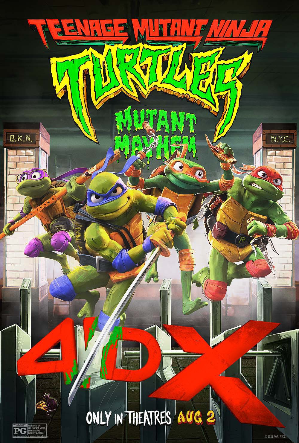 Teenage Mutant Ninja Turtles 3 Movie Poster