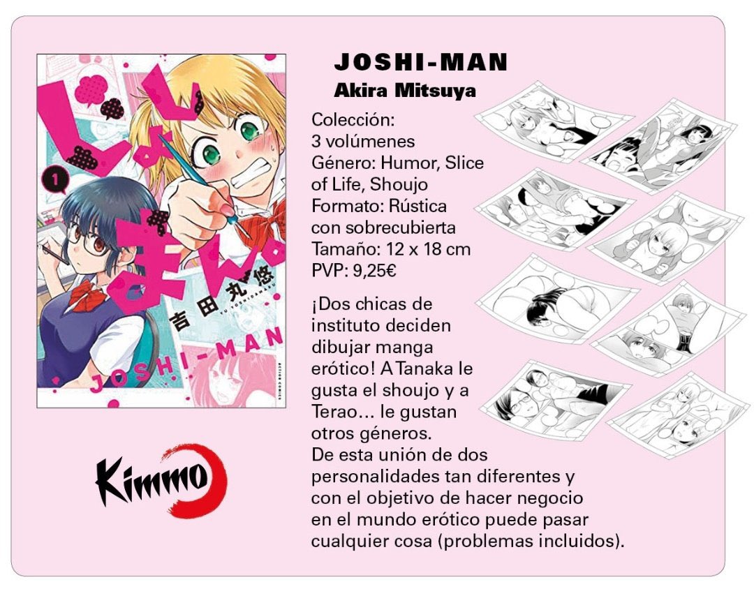 Viva Er Manga on Twitter: "Dos nuevas licencias anunciadas por @KimmoEditorial en un directo con ...