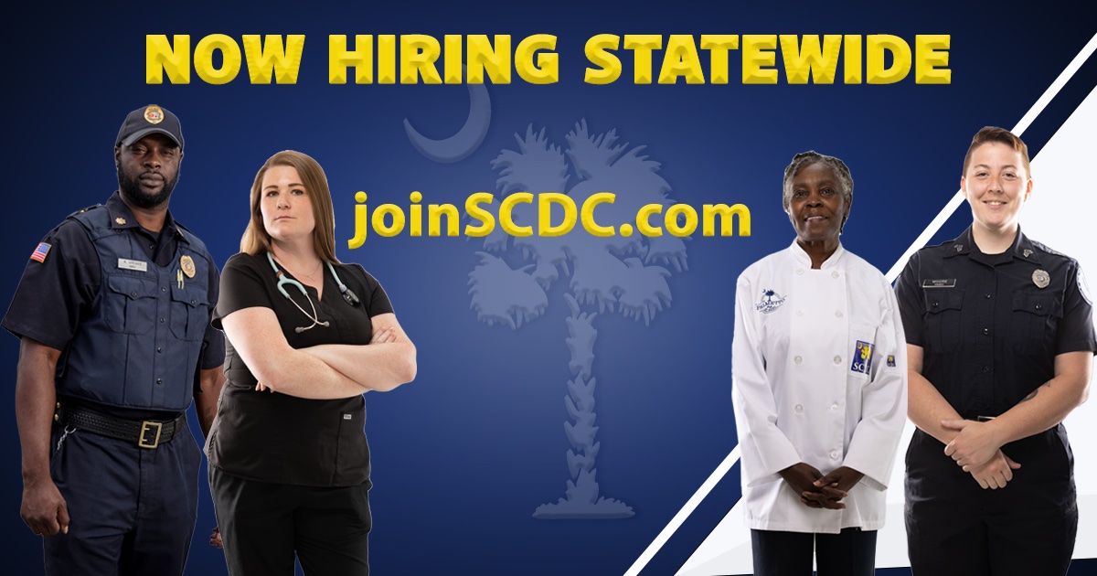 SCDC Careers on Twitter: "We’re #hiring correctional officers, nurses, mental health ...