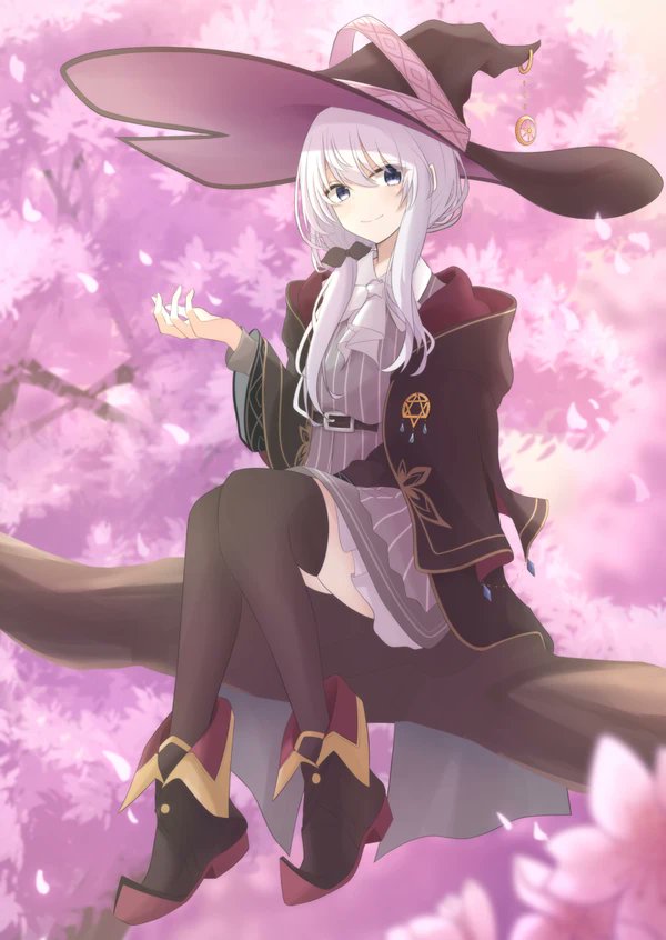 Daily Elaina on Twitter: "Day 359.5 Source:https://pixiv.net/en/artworks/88764482… #魔女の旅々 #魔女の旅々 ...