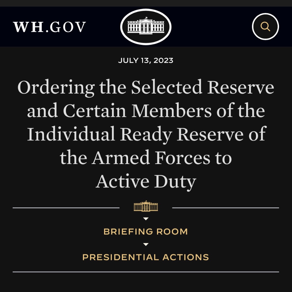 Sāmädhį £ïght on Twitter: "https://whitehouse.gov/briefing-room/presidential-actions/2023/07/13 ...
