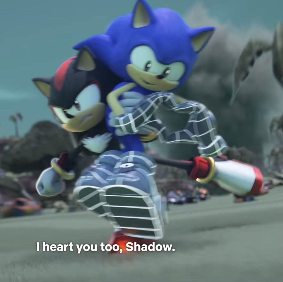 🥂 𝐸𝒹 🍷 on Twitter: "#SonicPrime season 2 spoilers - - - - - - - Awww shadow does care. https://t ...